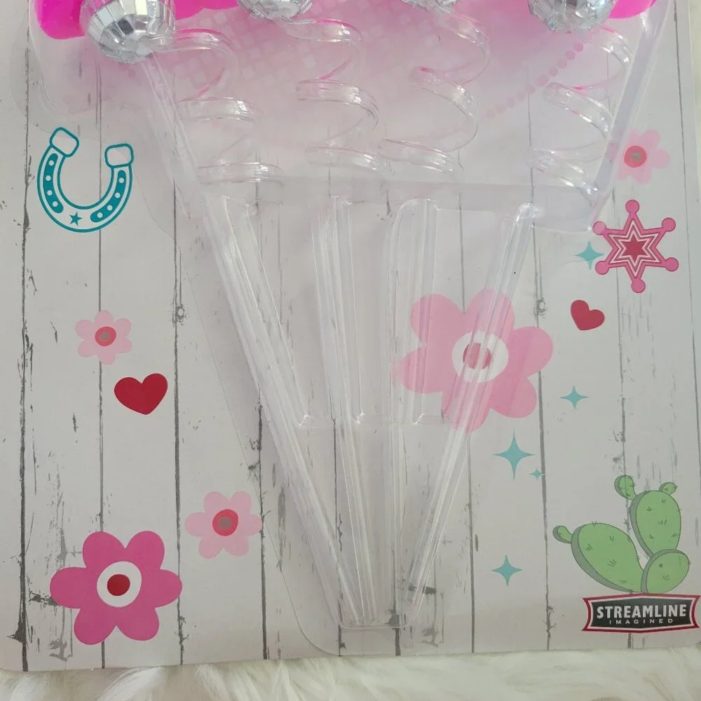 Dining | Disco Rodeo Swizzle Straw Set | Poshmark
